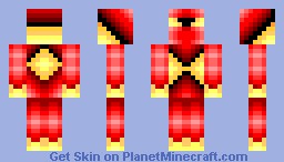 HellBlaze- The Fiery Ninja from The Nether Minecraft Skin