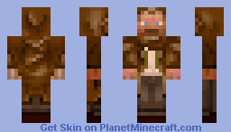 The Explorer Cloaked Minecraft Skin