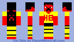 Hell Boy! Minecraft Skin