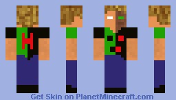 Zerobrine 3000 Minecraft Skin
