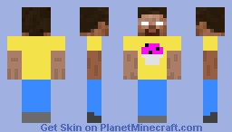 Herobrine A Muffin Man Minecraft Skin