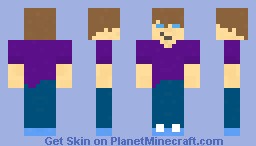 Herobrine mal anders Minecraft Skin