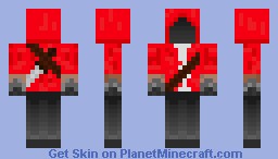 Red Assassin Minecraft Skin