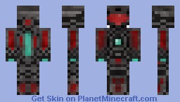 Cyberpunk- Warrior Minecraft Skin