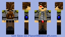 Apocalyptic Survivor (Herobrine) Minecraft Skin