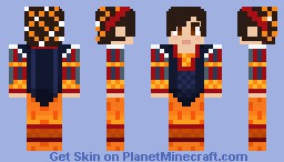 Historically Accurate Snow White Minecraft Skin