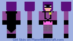Hit Girl from Kick-Ass Minecraft Skin