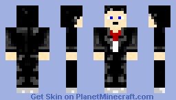 Mafia Hitman Minecraft Skin