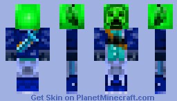 Holy Creeper Minecraft Skin