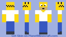 Homer Simpson Minecraft Skin