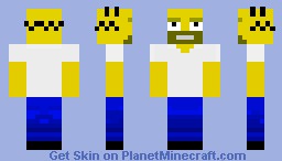 Homer Simpson Minecraft Skin
