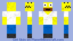 Homer Simpson Minecraft Skin