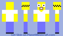 Homer Simpson Minecraft Skin
