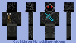 Dark Assassin /w Hood Minecraft Skin
