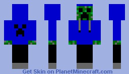 Hooded Creeper ! Minecraft Skin