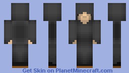 Hooded Figure Minecraft Skin