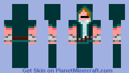 Hooded Man Minecraft Skin