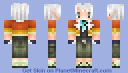 Hope Estheim from Final Fantasy XIII Minecraft Skin