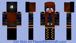 Horse Riding skin ? or Goth girl, whatever you choose Minecraft Skin