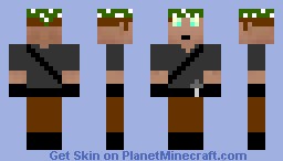 Adventurer with Satchel Minecraft Skin