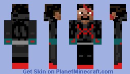 Black Under Armor Adventurer Minecraft Skin