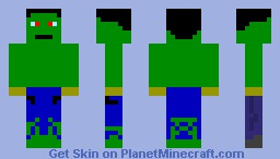 The Hulk Minecraft Skin