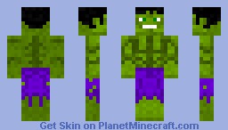 Hulk Minecraft Skin