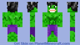 Hulk Minecraft Skin