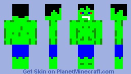 The Hulk Minecraft Skin