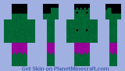 Hulk Minecraft Skin