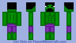The Hulk Minecraft Skin