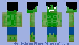 Hulk Minecraft Skin