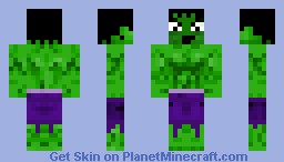 Hulk Minecraft Skin