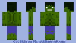 Hulk Minecraft Skin