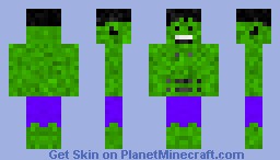 Hulk Minecraft Skin