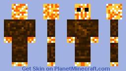 Human Torch(made by evan13g) Minecraft Skin
