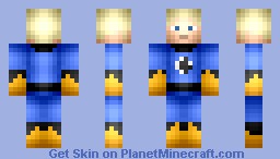 Human Torch [Flame On] Minecraft Skin