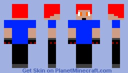 Human blaze Minecraft Skin