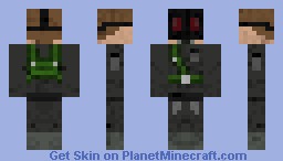 Hunk Resident evil Minecraft Skin