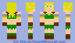 Huntress (dungeon defenders) Minecraft Skin