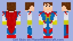 Captain Hyper Minecraft Skin