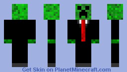 Suit Creeper? Minecraft Skin