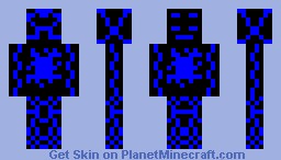 blue thing Minecraft Skin