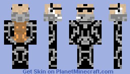 Task Force. With mohawk and parachute Minecraft Skin