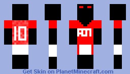 Manchester United Enderman Minecraft Skin