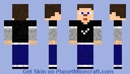 AJBoo2 Cool Clothes Minecraft Skin