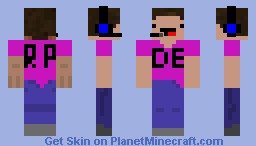 THE DERP [PURPLE] Minecraft Skin