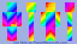 Rainbow Minecraft Skin