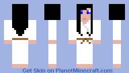 Karate Girl Brown Belt Minecraft Skin