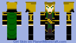 Loki Laufeyson Minecraft Skin